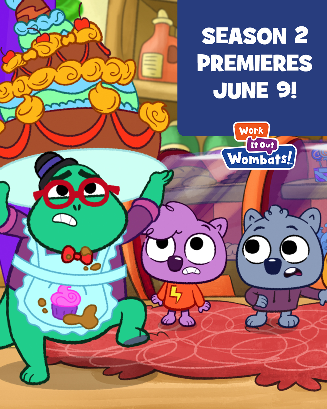 The Wombats Are Back! Season 2 Premieres on PBS KIDS - AVDF